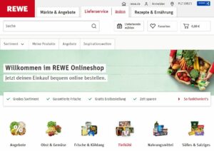 Rewe Lieferservice im Test 2026: Angebot, Sortiment, Kosten